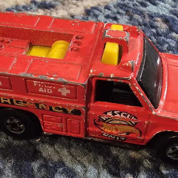 Other | Vintage Hot Wheels 1974 Rescue Vehicleemergency Unit 51 First ...